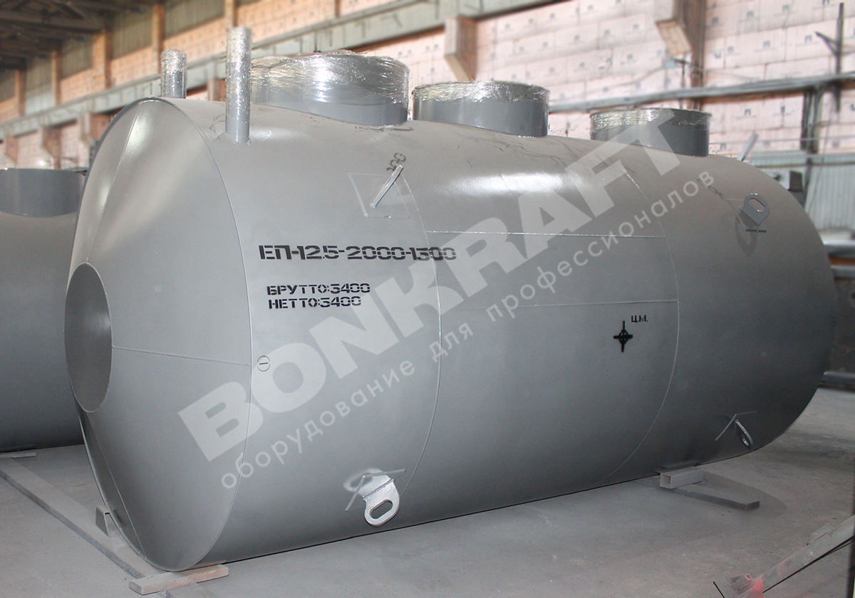 Underground vessel of 12.5 m3—Udmurt Republic | Kremators